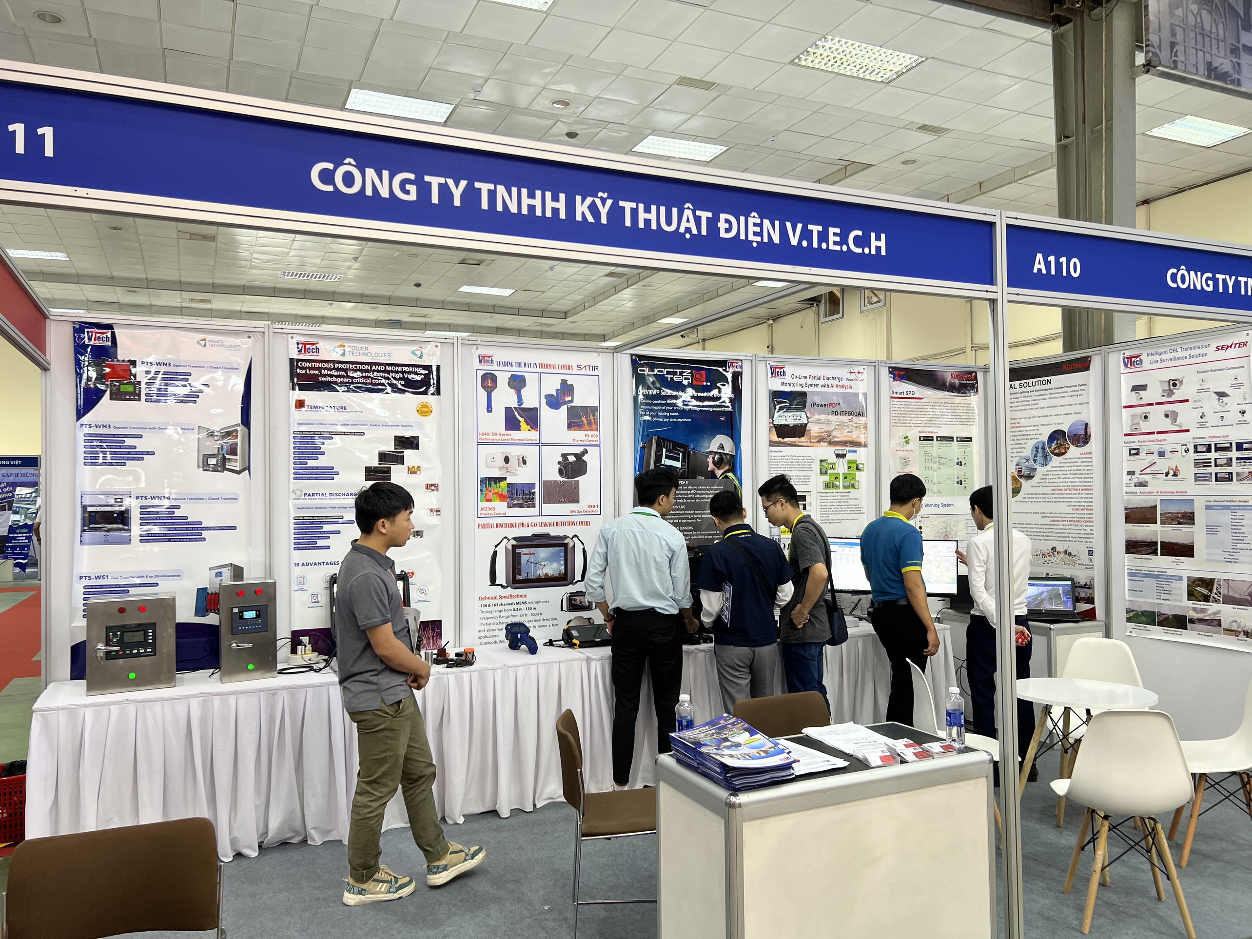 V.T.E.C.H Participates in Electric and Energy Industry in Vietnam 2024