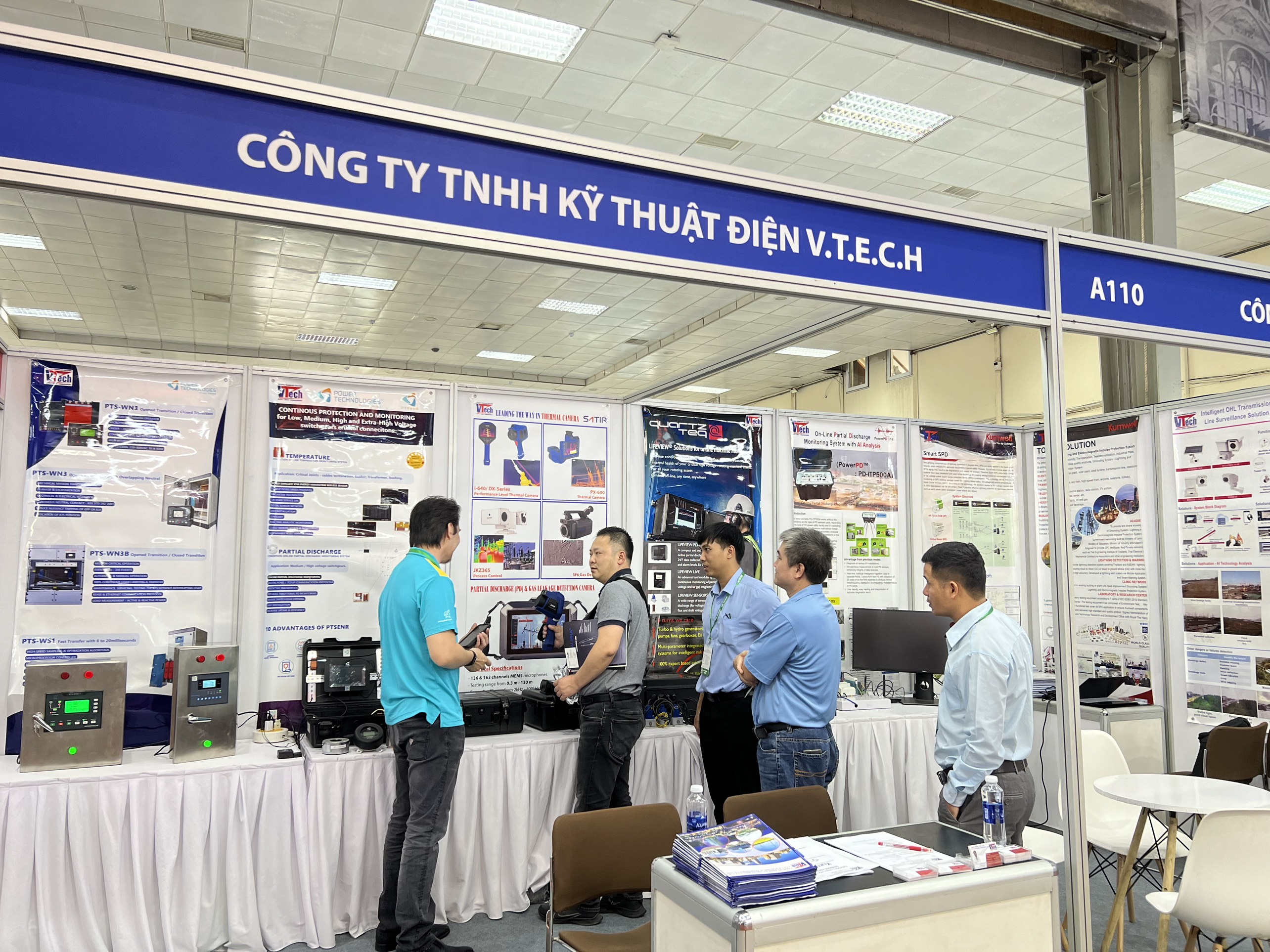 V.T.E.C.H Participates in Electric and Energy Industry in Vietnam 2024